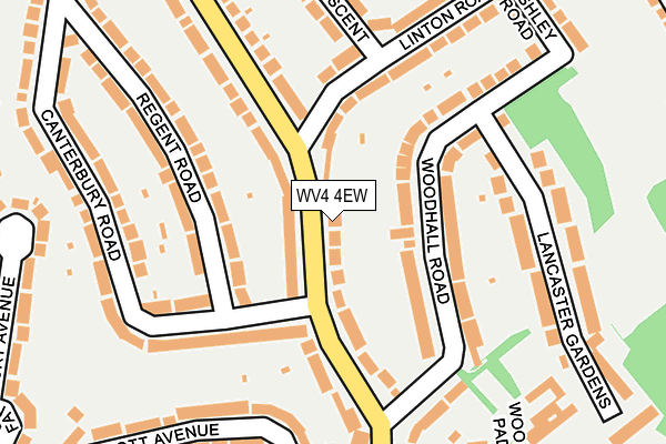 WV4 4EW maps, stats, and open data