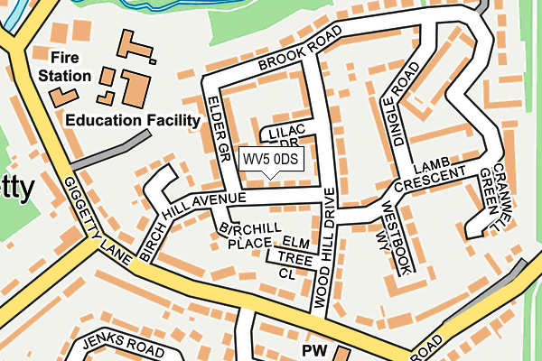 WV5 0DS maps, stats, and open data