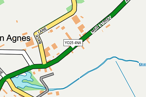 YO25 4NA maps, stats, and open data