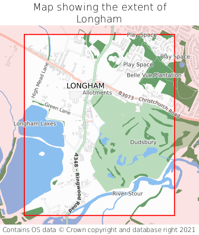 Where is Longham? Longham on a map