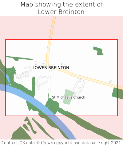 Where is Lower Breinton? Lower Breinton on a map