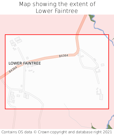Where is Lower Faintree? Lower Faintree on a map
