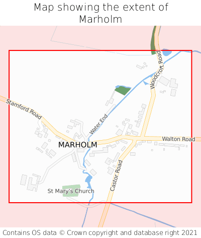Where is Marholm? Marholm on a map