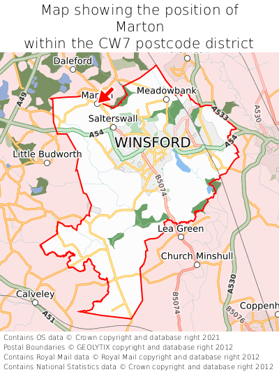 Where is Marton? Marton on a map