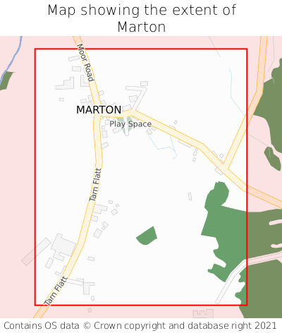 Where is Marton? Marton on a map