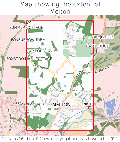 Where is Melton? Melton on a map