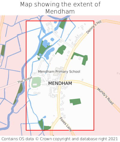 Where is Mendham? Mendham on a map