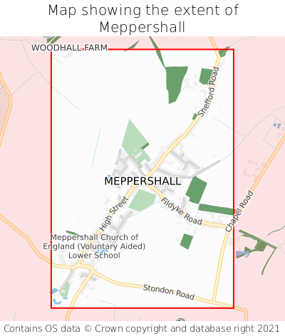 Where is Meppershall? Meppershall on a map