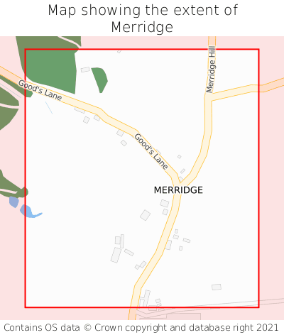 Where is Merridge? Merridge on a map