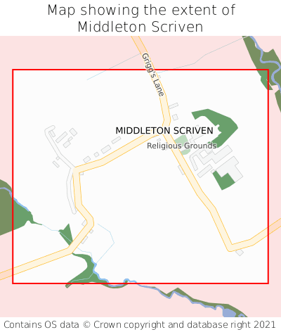 Where is Middleton Scriven? Middleton Scriven on a map