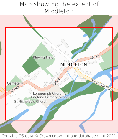 Where is Middleton? Middleton on a map