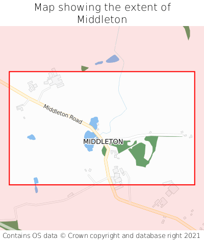 Where is Middleton? Middleton on a map