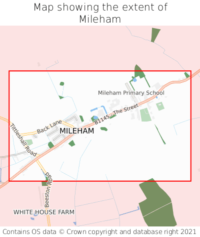 Where is Mileham? Mileham on a map