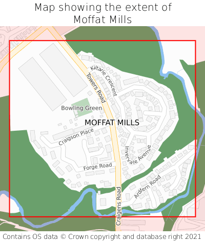 Where is Moffat Mills? Moffat Mills on a map