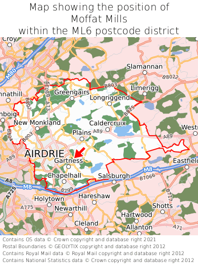 Where is Moffat Mills? Moffat Mills on a map