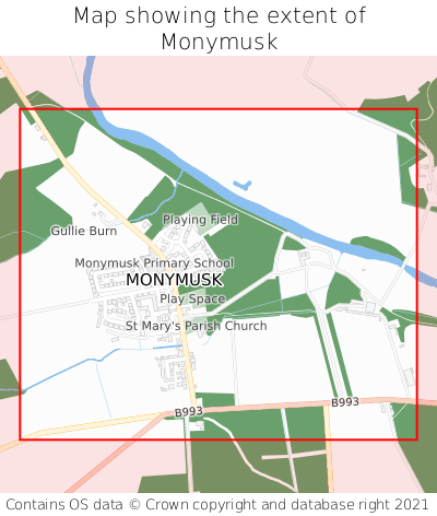 Where is Monymusk? Monymusk on a map