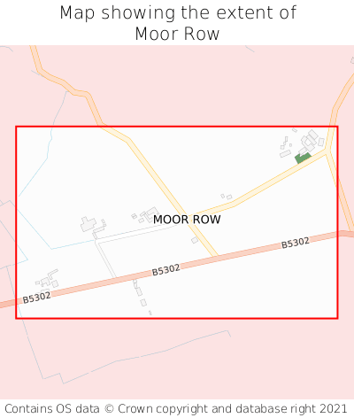 Where is Moor Row? Moor Row on a map