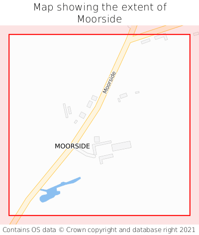 Where is Moorside? Moorside on a map