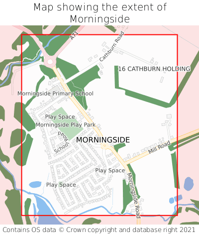 Where is Morningside? Morningside on a map