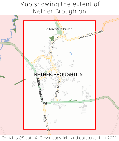 Where is Nether Broughton? Nether Broughton on a map