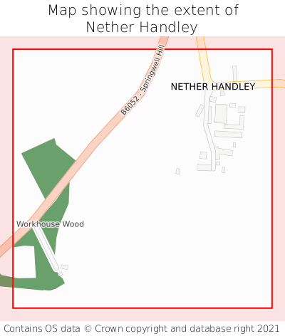 Where is Nether Handley? Nether Handley on a map