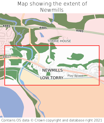 Where is Newmills? Newmills on a map