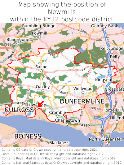 Where is Newmills? Newmills on a map