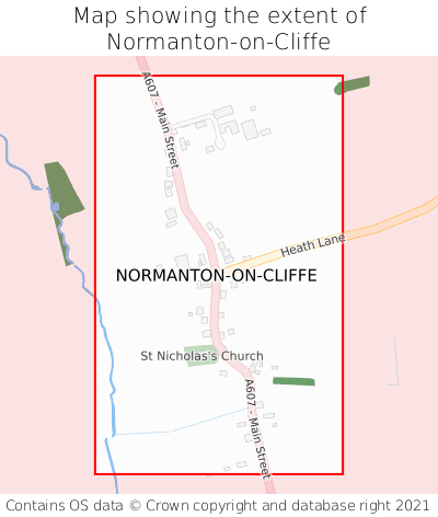 Where is Normanton-on-Cliffe? Normanton-on-Cliffe on a map