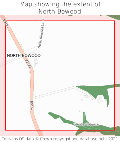 Where is North Bowood? North Bowood on a map