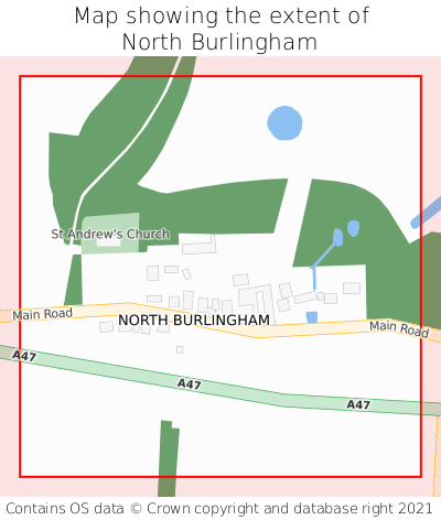Where is North Burlingham? North Burlingham on a map