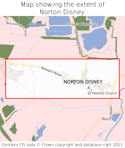 Where is Norton Disney? Norton Disney on a map
