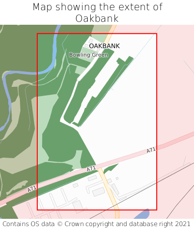 Where is Oakbank? Oakbank on a map