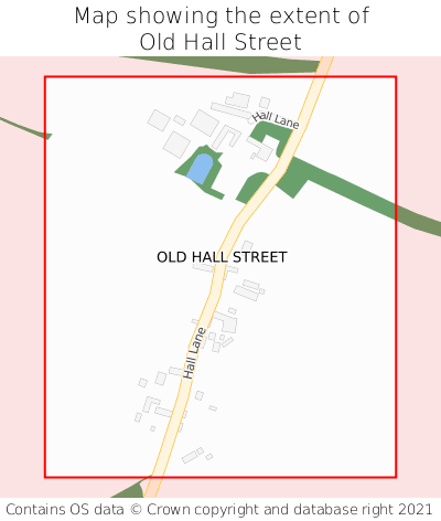 Where is Old Hall Street? Old Hall Street on a map