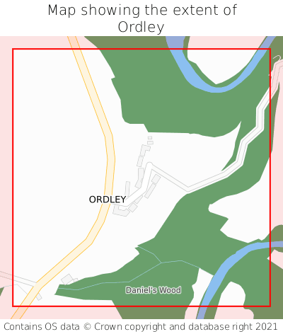 Where is Ordley? Ordley on a map