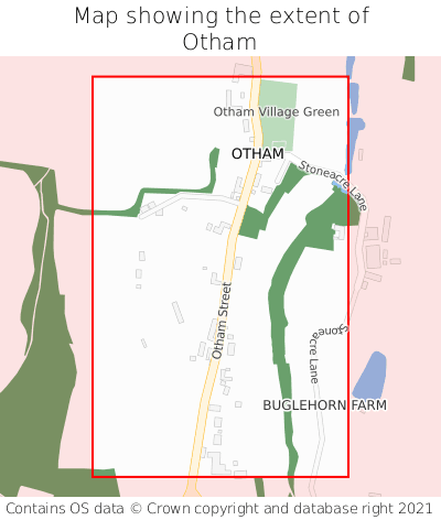 Where is Otham? Otham on a map