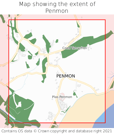 Where is Penmon? Penmon on a map