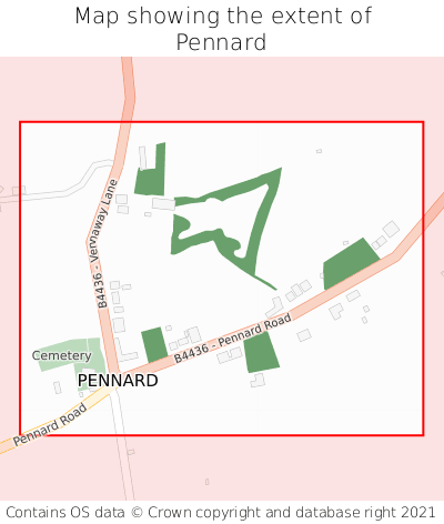 Where is Pennard? Pennard on a map