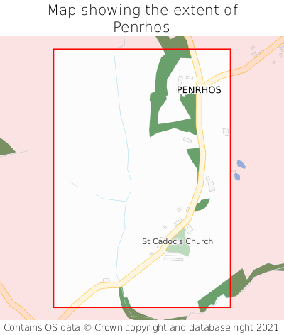 Where is Penrhos? Penrhos on a map