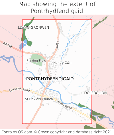 Where is Pontrhydfendigaid? Pontrhydfendigaid on a map