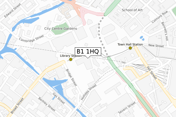 B1 1HQ maps, stats, and open data