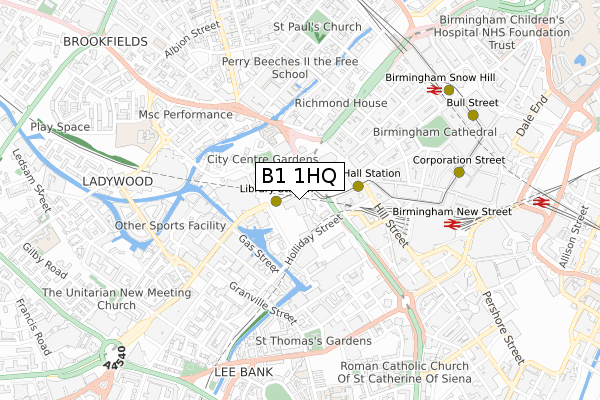 B1 1HQ maps, stats, and open data