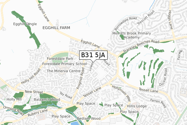 B31 5JA maps, stats, and open data