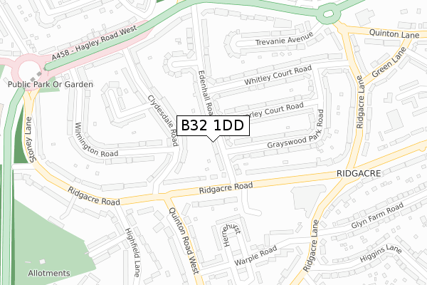 B32 1DD maps, stats, and open data