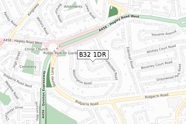 B32 1DR maps, stats, and open data