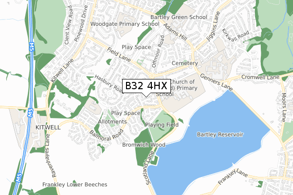 B32 4HX maps, stats, and open data