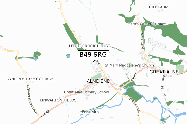 B49 6RG maps, stats, and open data