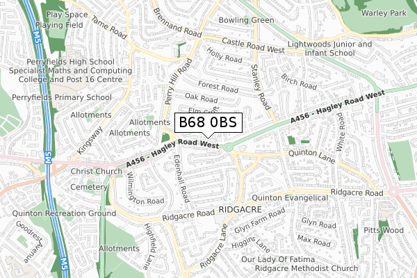 B68 0BS maps, stats, and open data