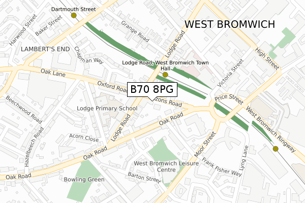 B70 8PG maps, stats, and open data