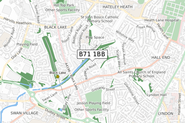 B71 1BB maps, stats, and open data