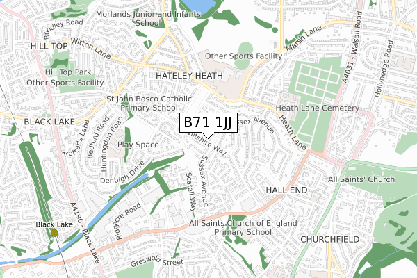 B71 1JJ maps, stats, and open data